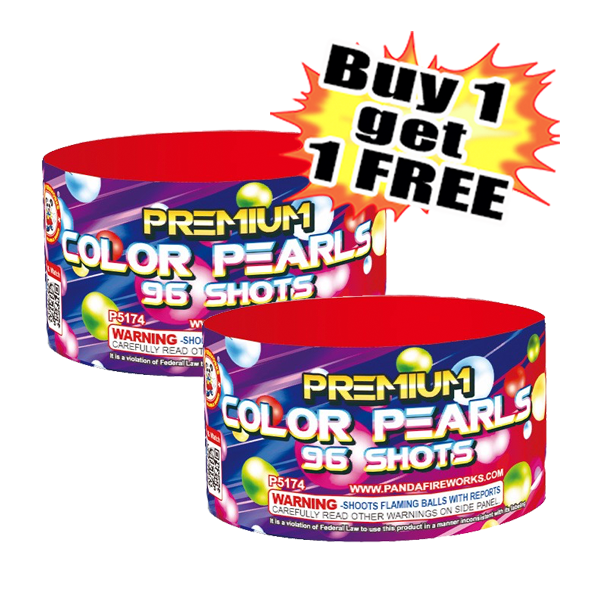 PREMIUM COLOR PEARL 96'S (Panda) B1G1 FREE – Fireworks Superstore USA