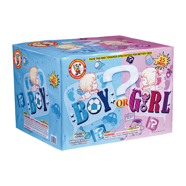 Boy/Girl Gender Reveal (Panda) – Fireworks Superstore USA