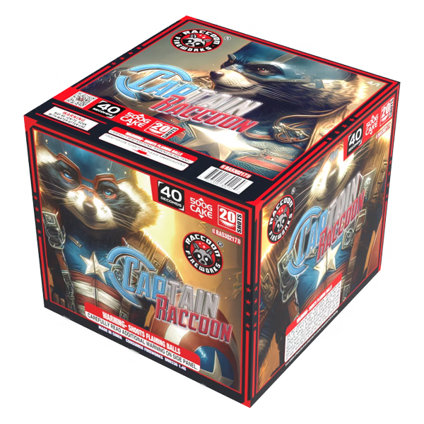 Captain Raccoon – Fireworks Superstore USA
