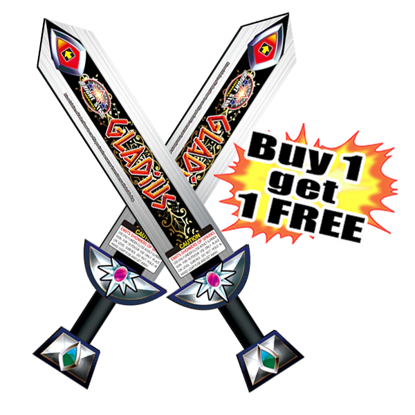 Gladius Mini Sword Fountain B1G1 – Fireworks Superstore USA