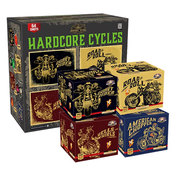 HARDCORE CYCLES (box set) – Fireworks Superstore USA