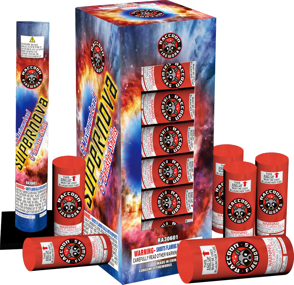 SuperNova 60 gram Artillery – Fireworks Superstore USA