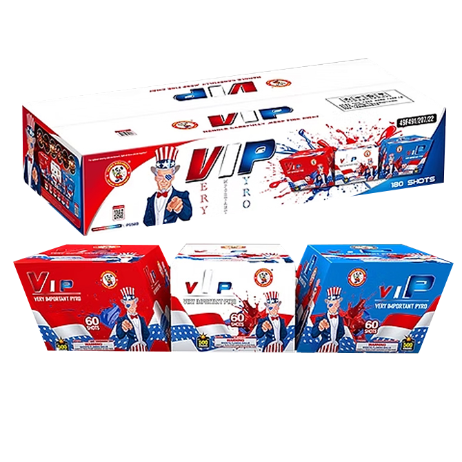VIP 180 (Very Important Pyro) – Fireworks Superstore USA