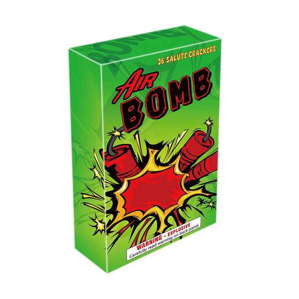 Air Bomb Salute Cracker box of 36 count (MM) – Fireworks Superstore USA