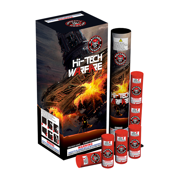 4" Hi-Tech Warfare – Fireworks Superstore USA