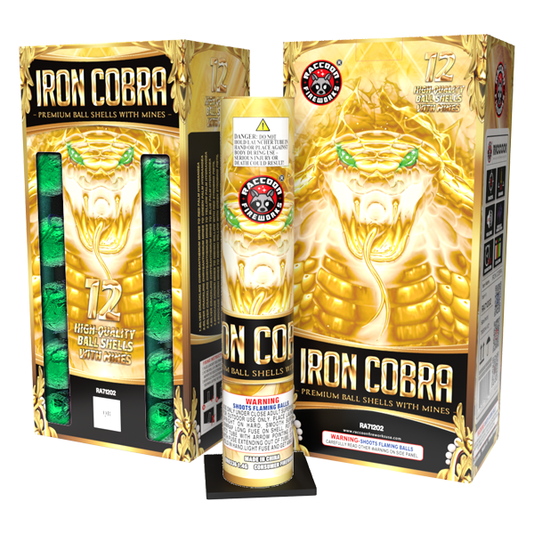 Iron Cobra 12'S – Fireworks Superstore USA