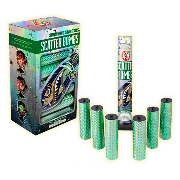Scatter Bombs 60 gram artillery – Fireworks Superstore USA