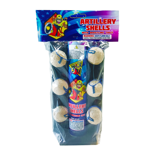 Artillery Shells B1G1 FREE w/whistling tails (6 ball shells ...